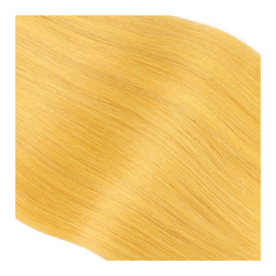 10 x Tape In - Yellow - Hair Extensions - 2,5g - NOVON EXTENTIONS - F ...